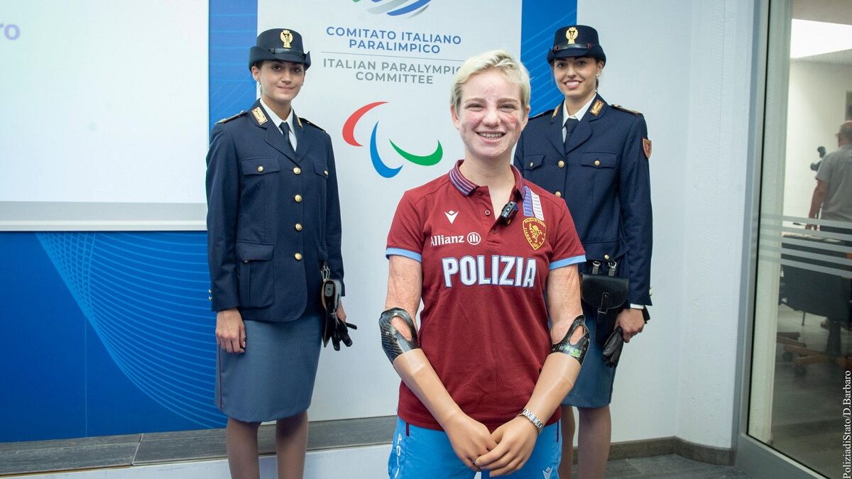 Fotogallery - "Lo giuro": l'atleta paralimpica Bebe Vio entra in ...