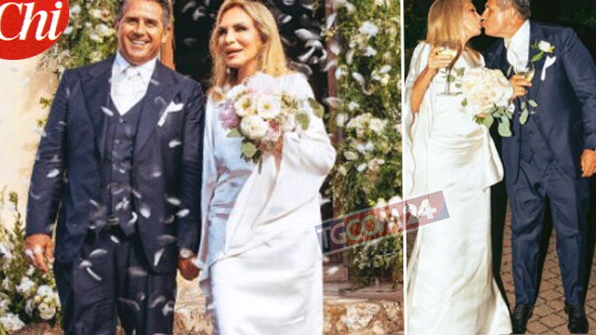 Rosanna Lambertucci si è sposata: guarda le foto del matrimonio