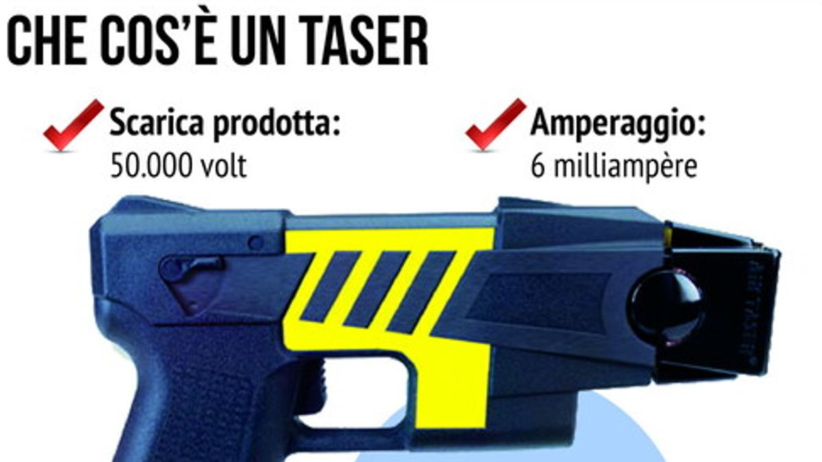 Cos'è e come funziona il taser