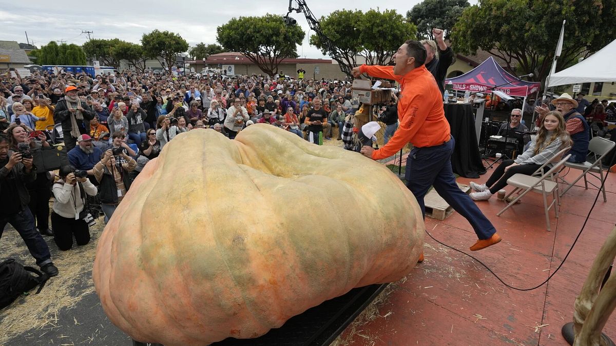 California: nuovo record per la zucca più grande al mondo
