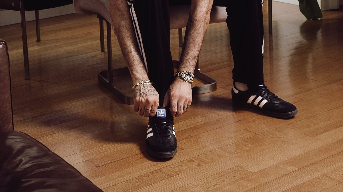 Sneakers "cult", le Samba: Marracash nella campagna adidas