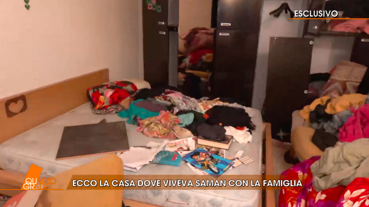 Saman Abbas, le immagini della casa in cui la ragazza viveva