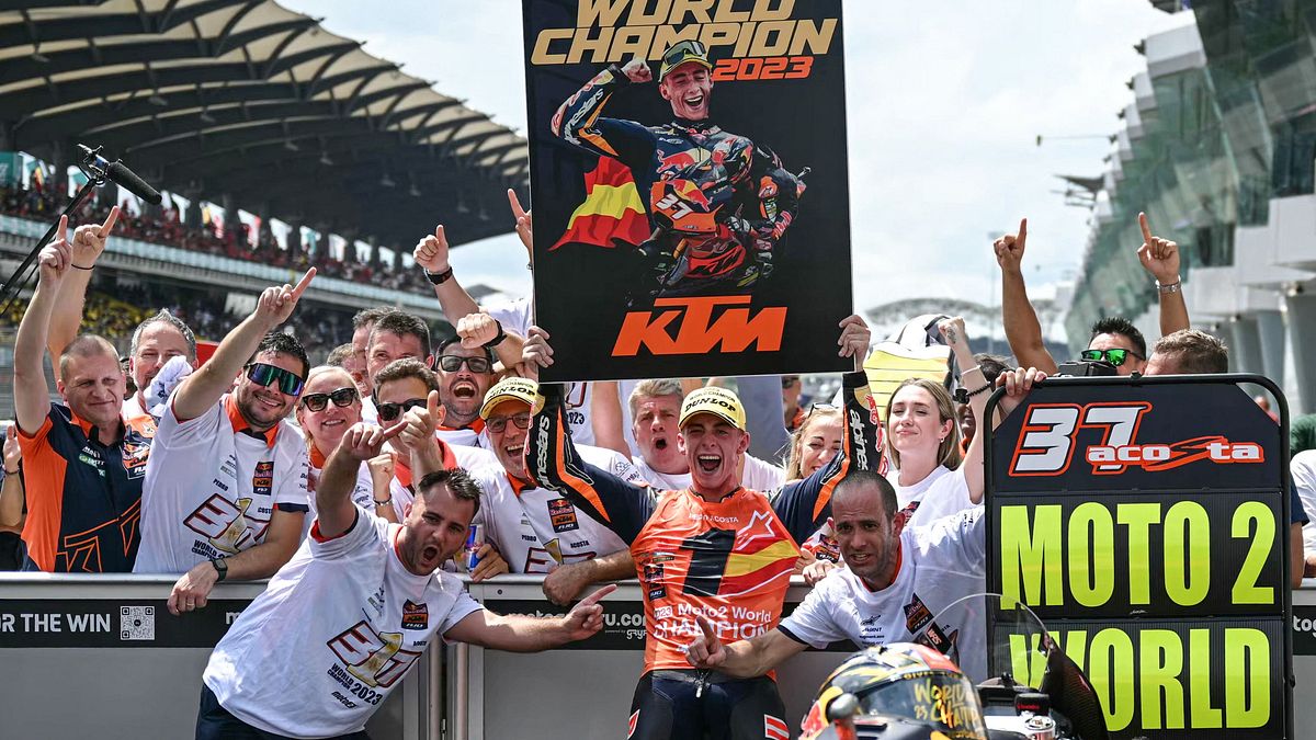 Acosta campione della Moto2