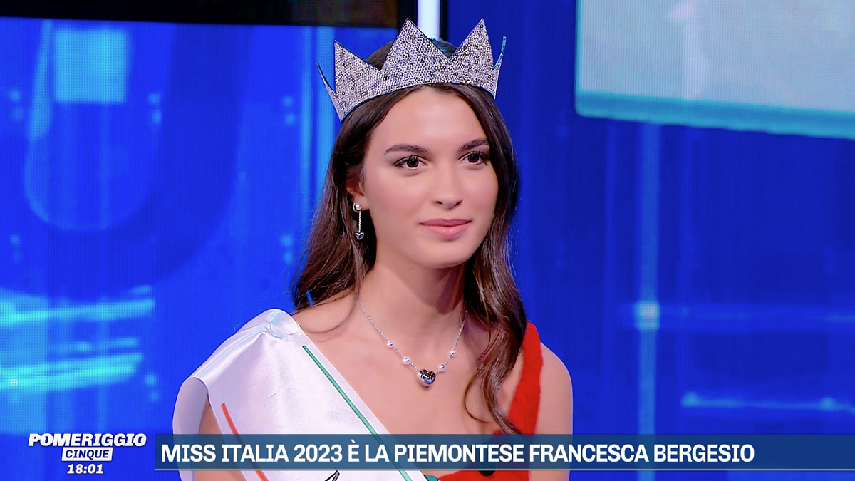 Miss Italia 2023, Francesca Bergesio: "Il mio idolo Miriam Leone"