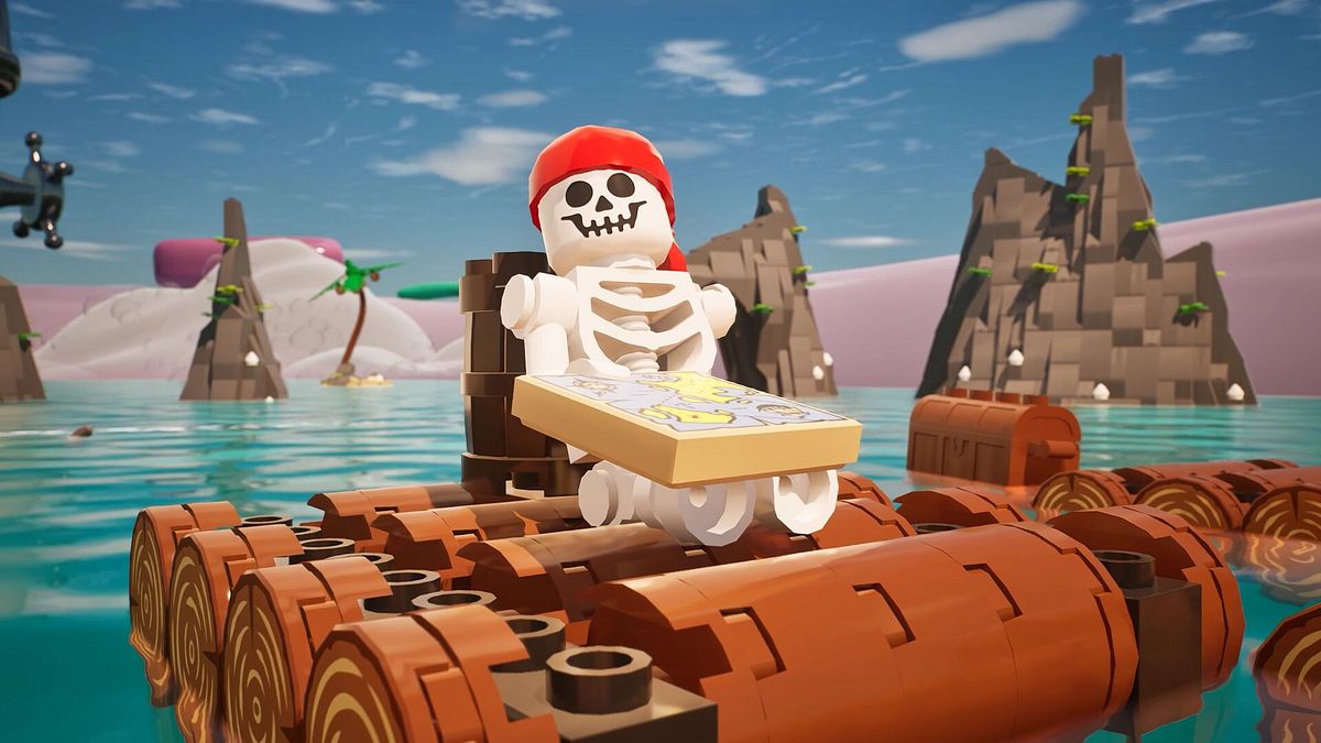 LEGO Raft Survival, pirati e sopravvivenza nella nuova "isola" di Fortnite