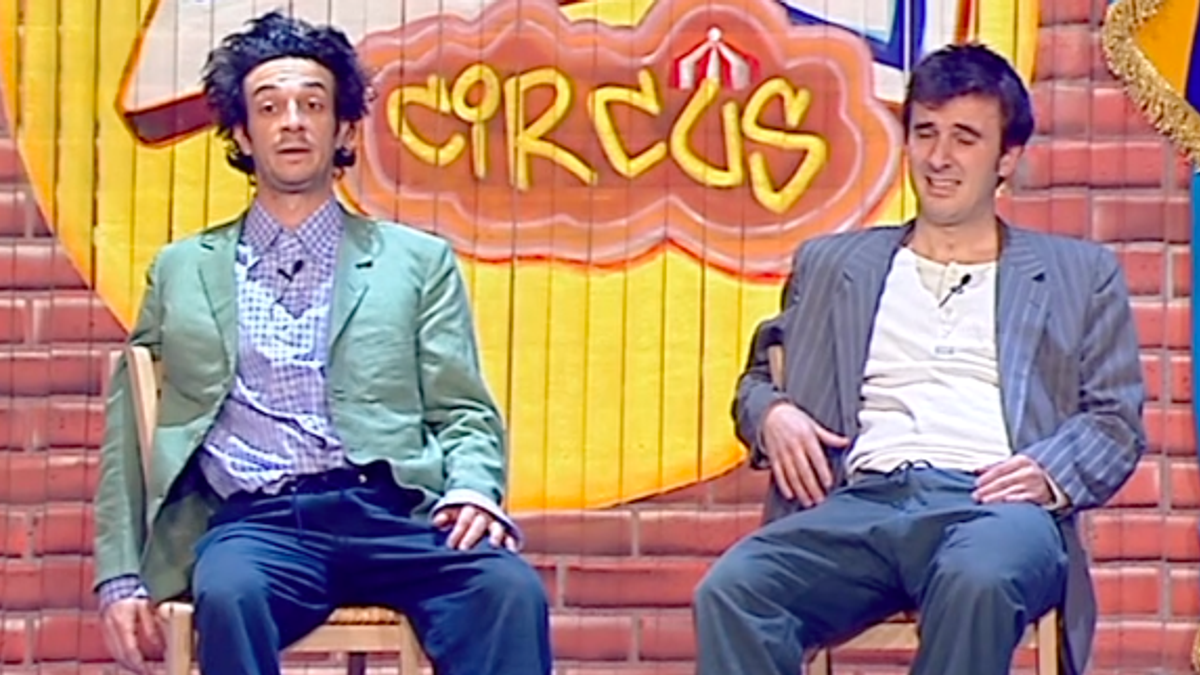 Ficarra e Picone e il viaggio in Svizzera a "Zelig Circus" 2003