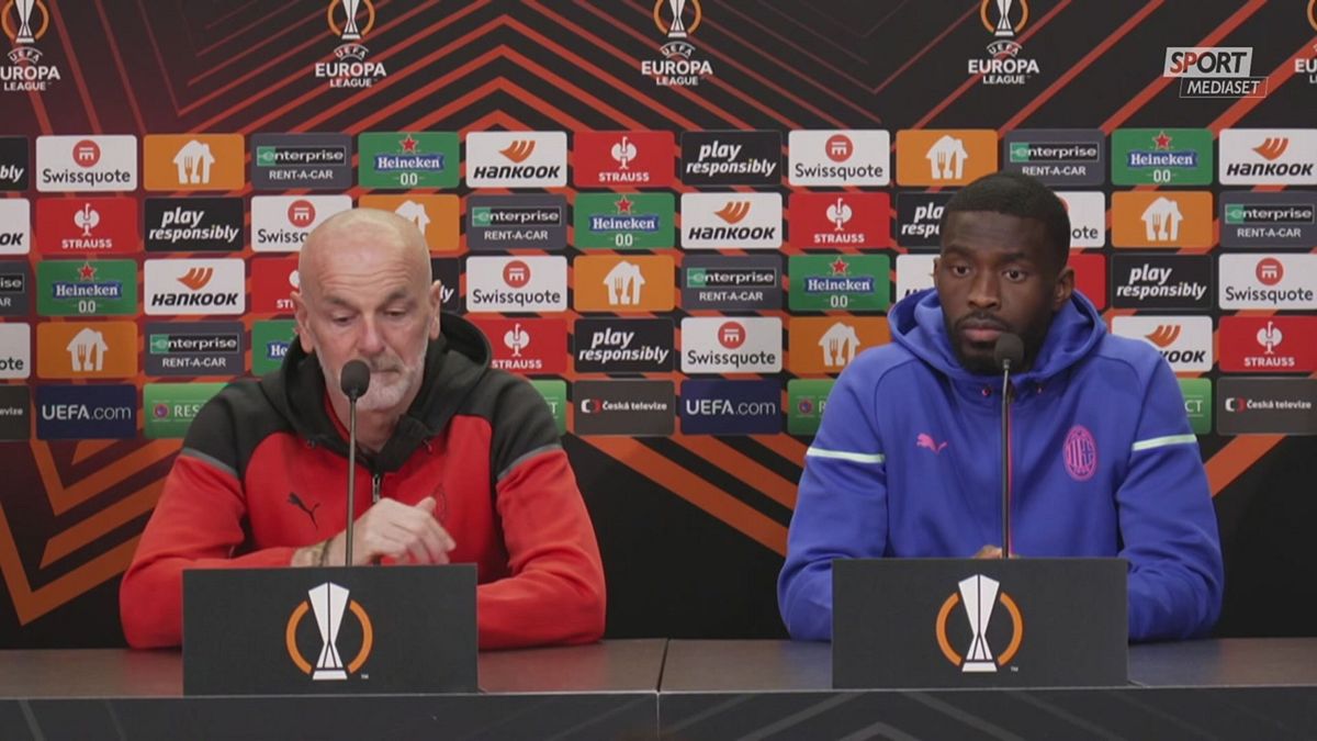 Pioli: "Sarà uno Slavia diverso, nel club c'è serenità"