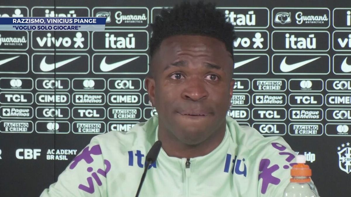 Razzismo, Vinicius piange - Sportmediaset
