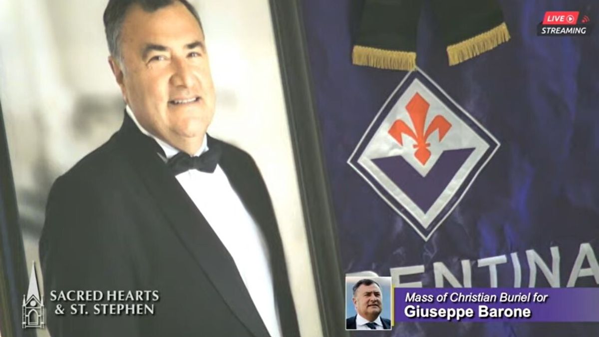 Fiorentina, a New York l'ultimo saluto a Joe Barone