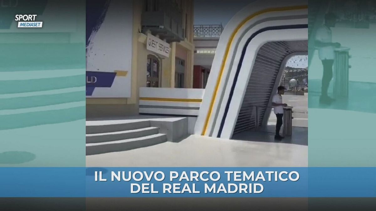 Real Madrid: inaugurato il parco tematico - SportMediaset