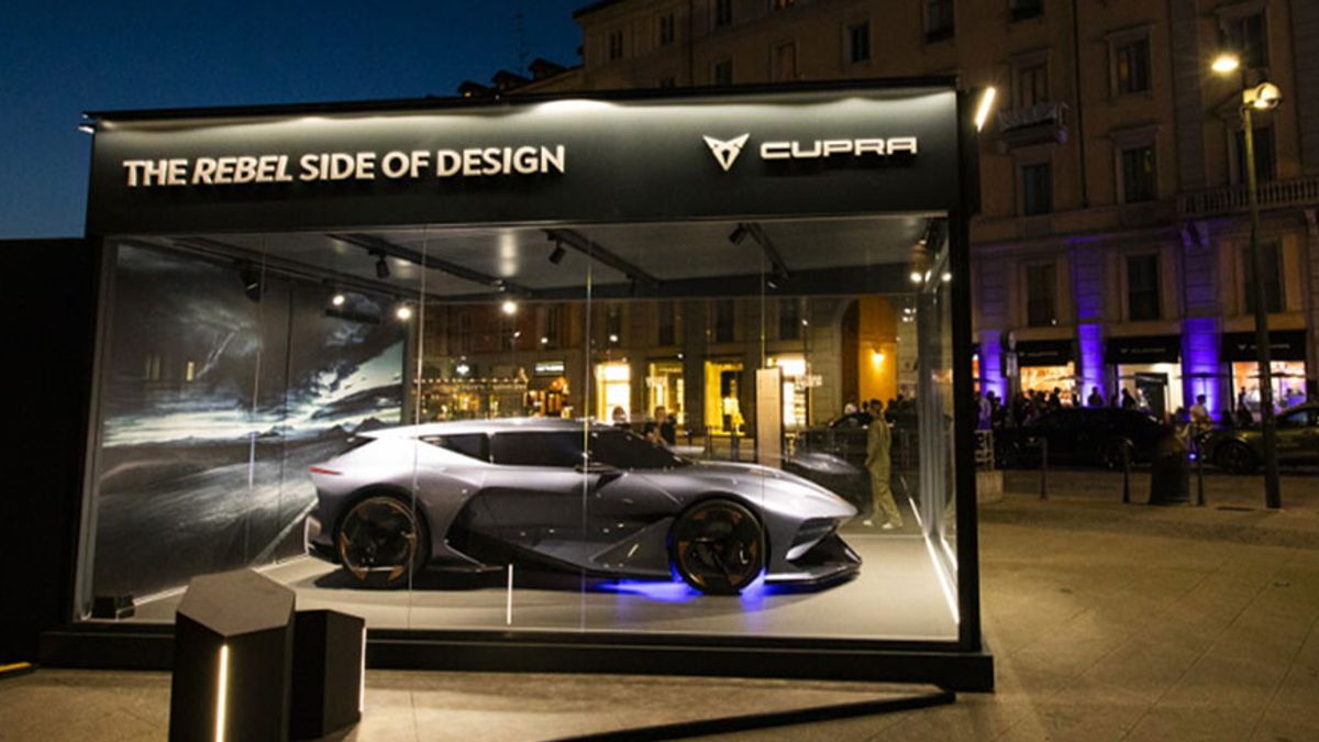 DarkRebel, la concept car di CUPRA protagonista della Milano Design Week