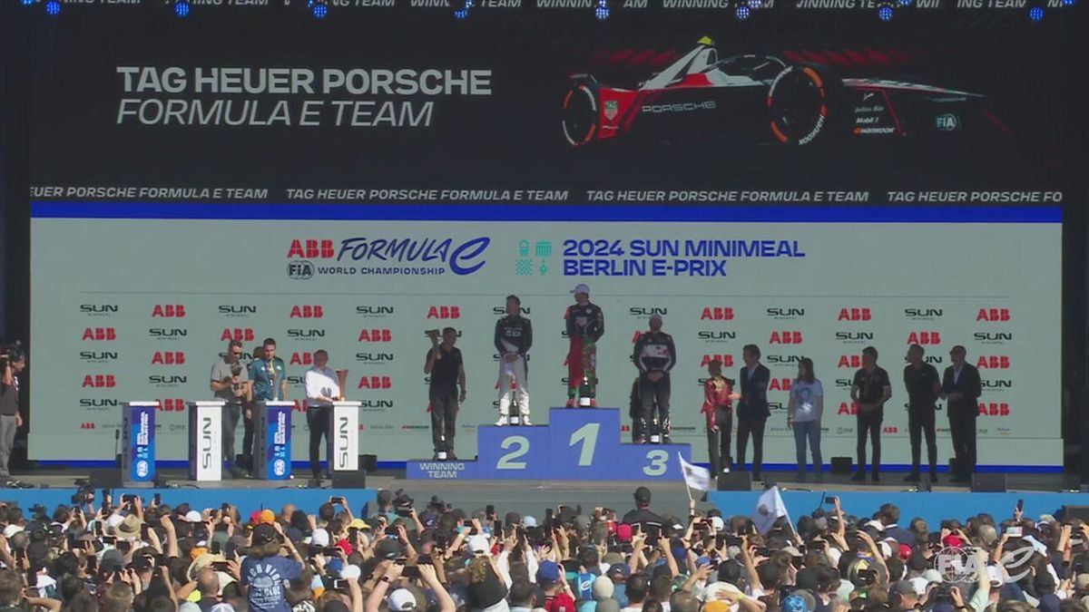 Il podio di Berlino - SportMediaset