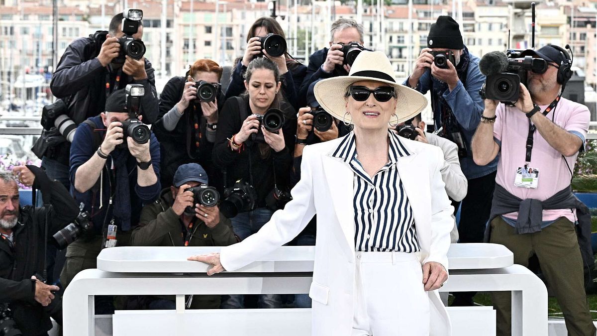 Fotogallery - A Cannes 77 photocall per Meryl Streep, Palma d'Oro d'Onore