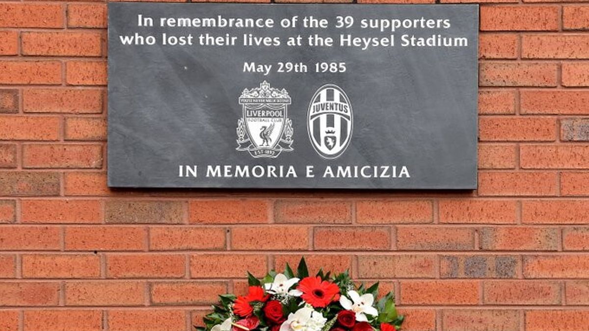 39 anni fa l'Heysel: Juventus, Liverpool e Torino ricordano le 39 vittime