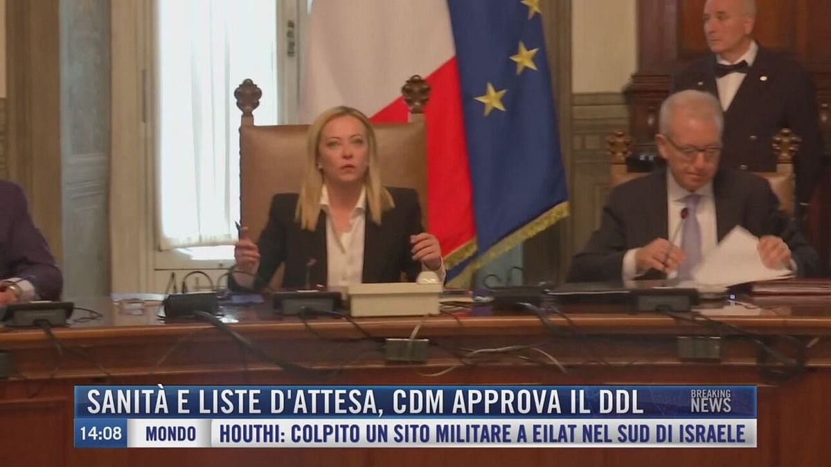 Breaking News delle 14.00 | Sanità e liste d'attesa, Cdm approva il Ddl ...