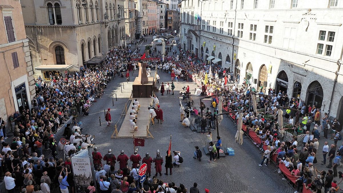Perugia celebra Braccio Fortebracci, con un tuffo nel Medioevo