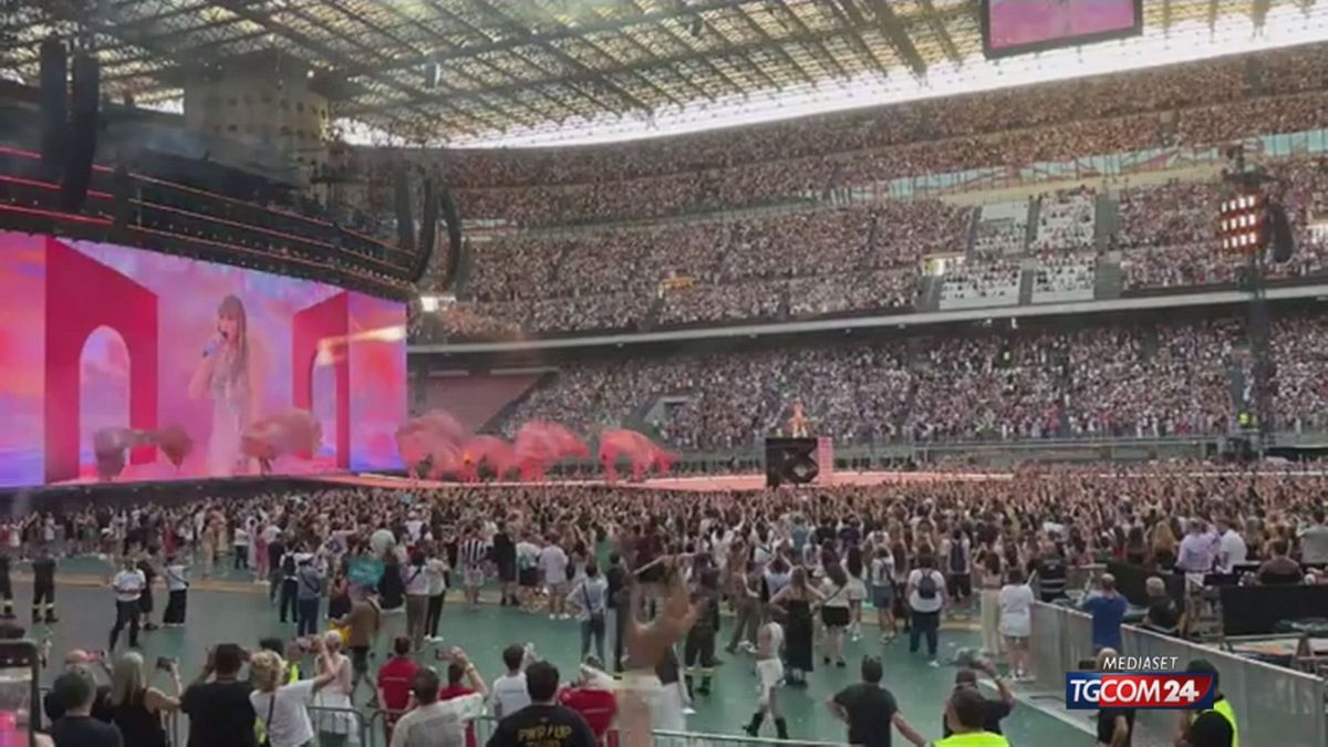 Milano, Taylor Swift a San Siro regala lacrime ed emozioni