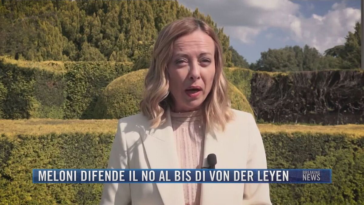 Breaking News delle 11.00 | Meloni difende il no al bis di Von Der Lien ...