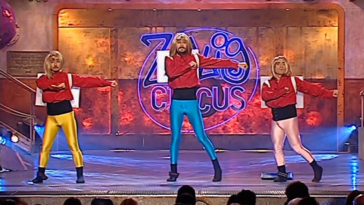 Le Tutine ballano sulle note di "Rumore" a Zelig Circus 2005