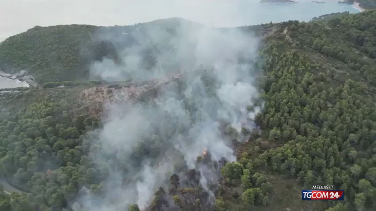 Temperarture record, allarme incendi in Sicilia e Sardegna