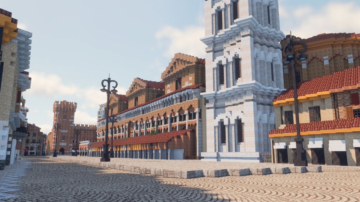 Videogiochi: la città di Ferrara sbarca su Minecraft
