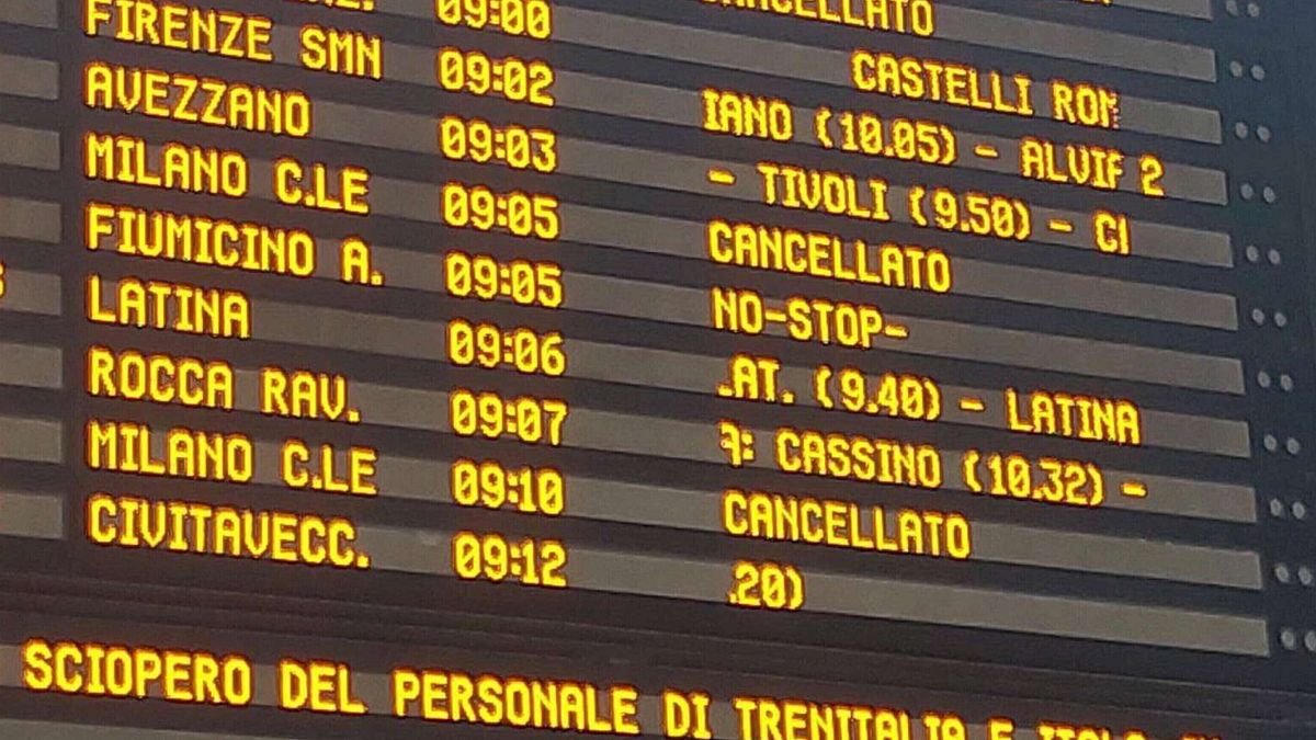 Sciopero trasporti, dal 7 al 9 settembre a rischio aerei, treni e mezzi ...