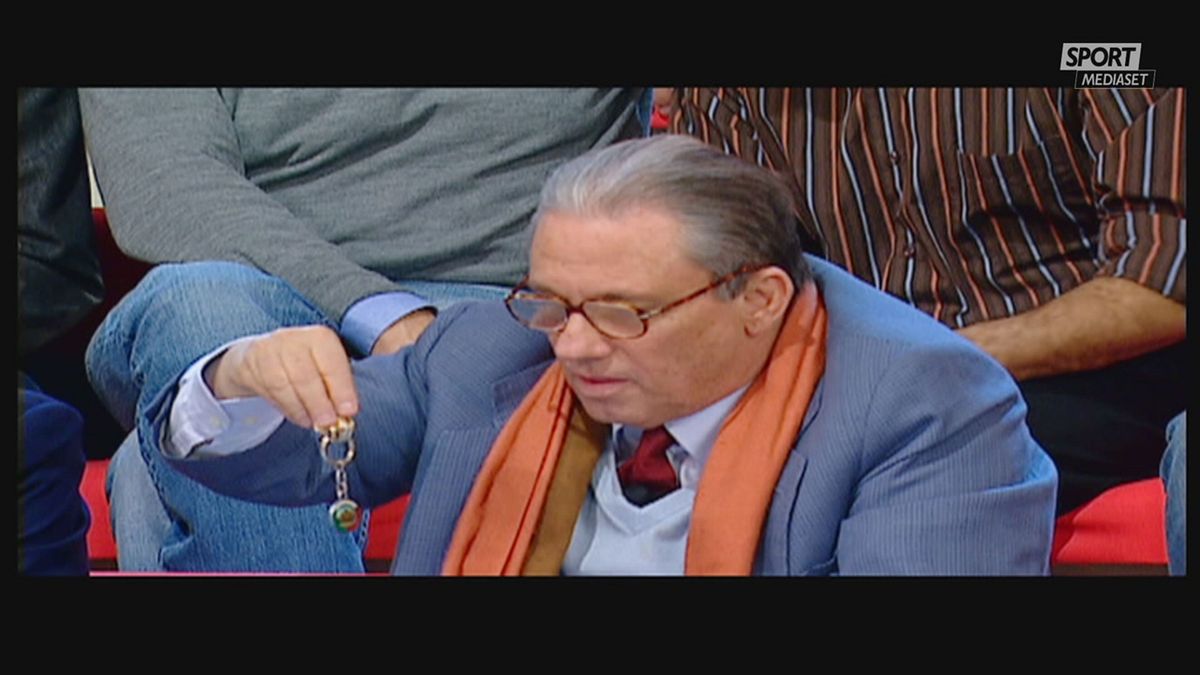 Maurizio Mosca e il pendolino a Campioni