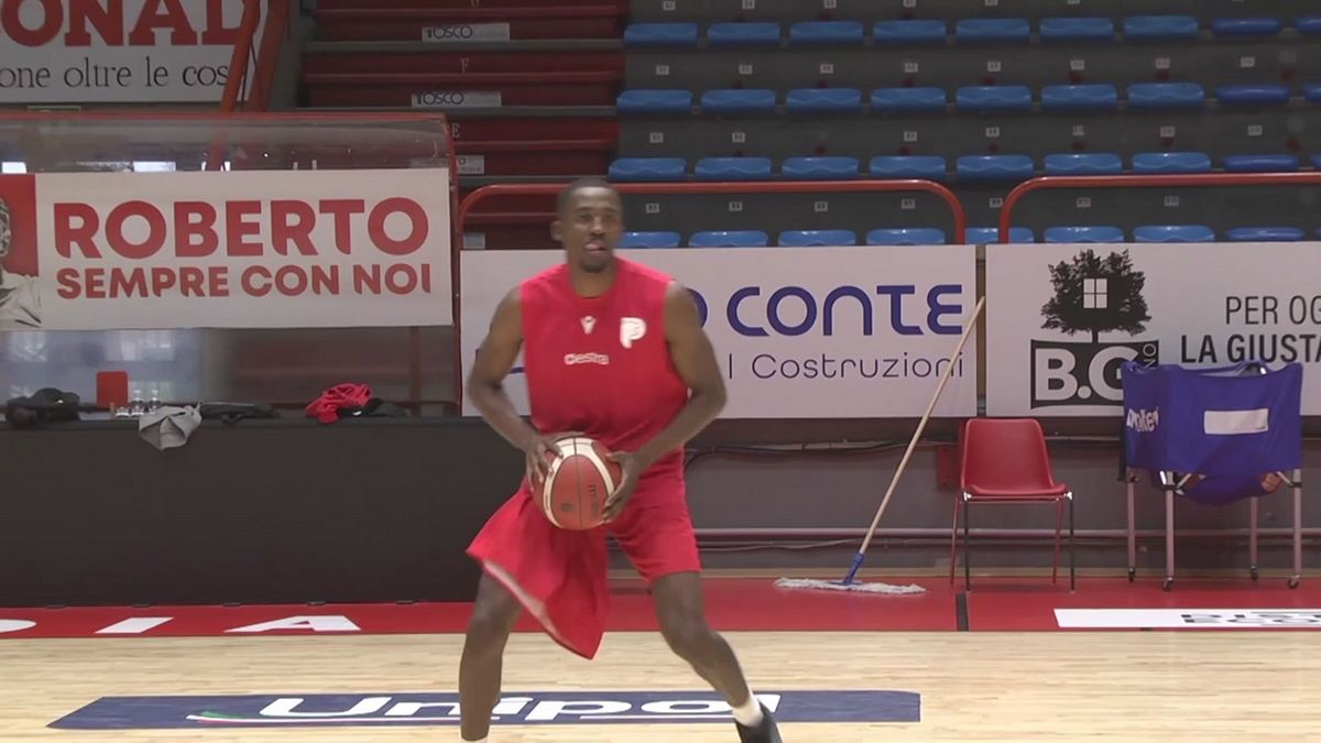 Christon a Pistoia: le immagini del primo allenamento