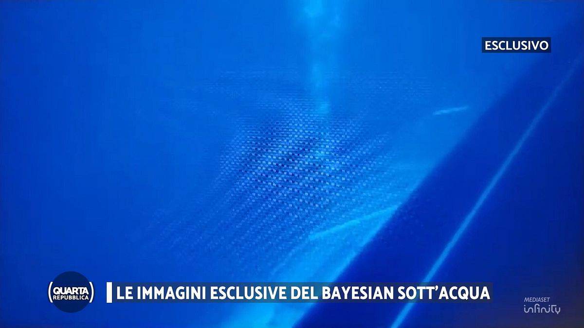 Bayesian, a Quarta Repubblica le immagini esclusive del relitto