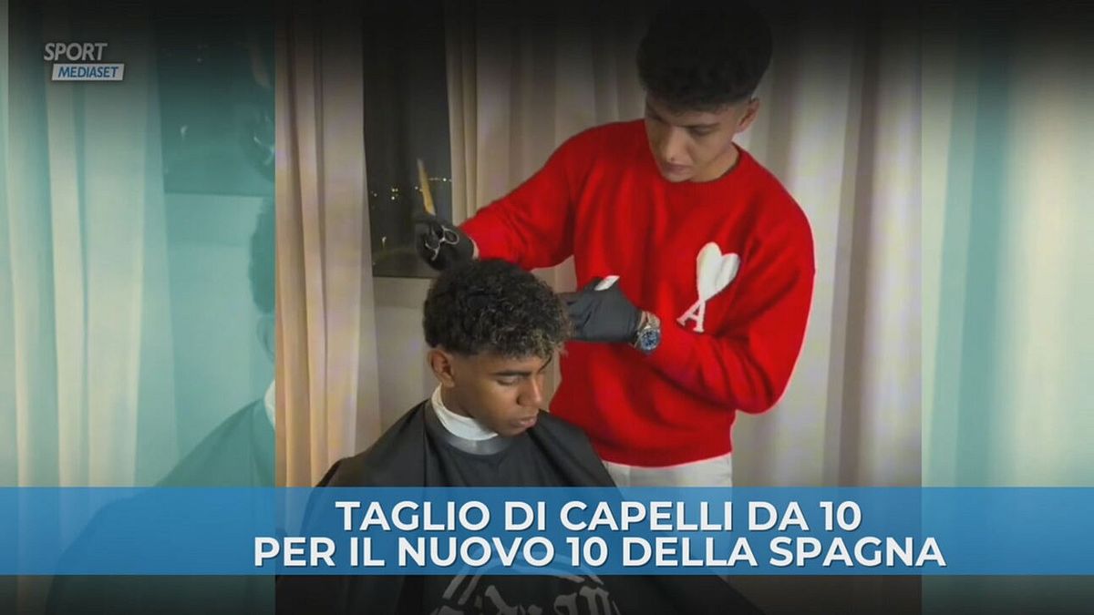 Lamine Yamal: il taglio di capelli del nuovo 10 della Spagna ...