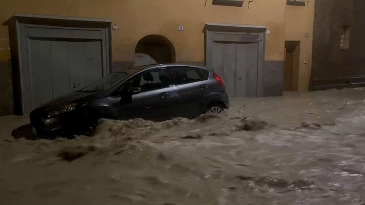 Allerta meteo a Bologna, torrenti esondati e pioggia record