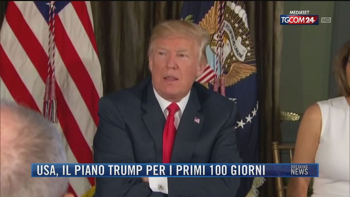Breaking News delle 21.30 | Usa, il piano Trump per i primi 100 giorni ...