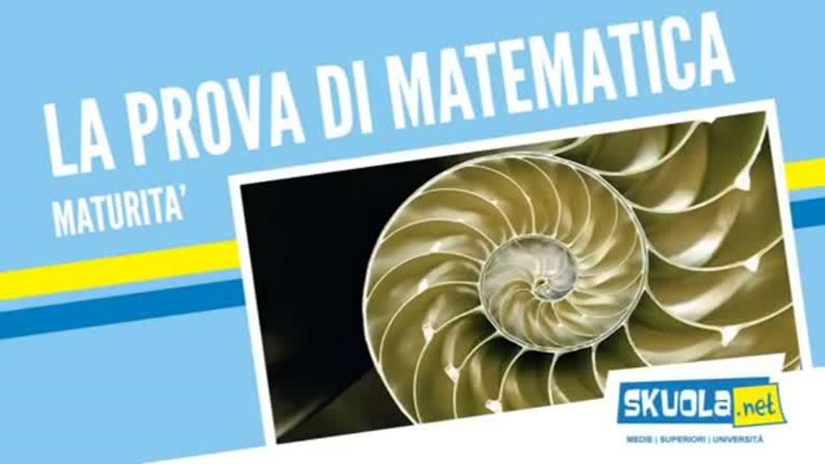 Maturità: la prova scritta di matematica - Tgcom24