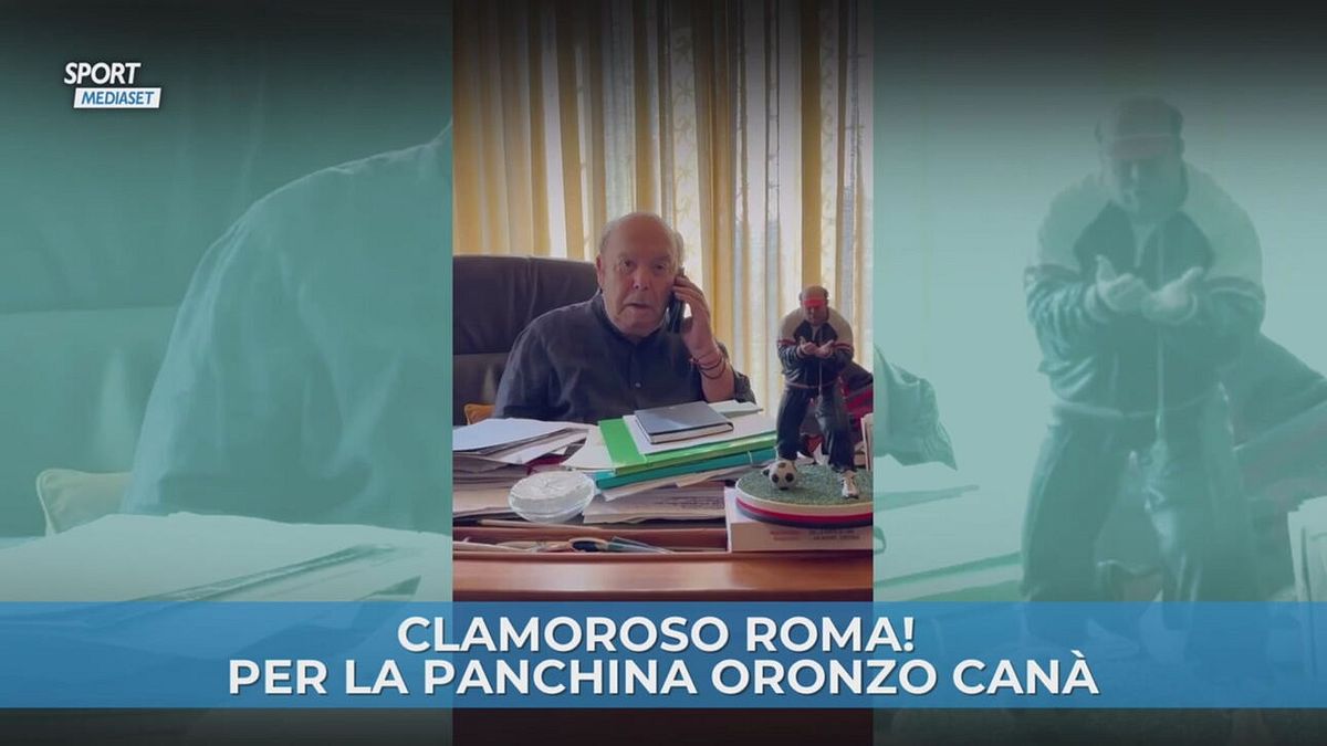 Clamoroso Roma! Per la panchina Oronzo Canà - SportMediaset