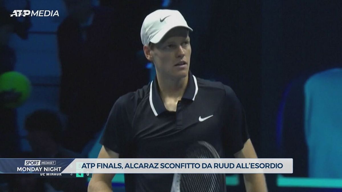 ATP Finals, Ruud batte Alcaraz all'esordio - SportMediaset
