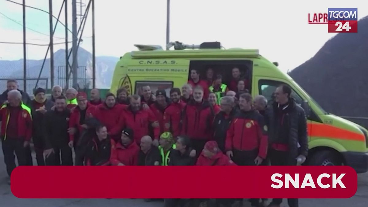 Ottavia Piana, le urla dei soccorritori dopo il salvataggio della ...