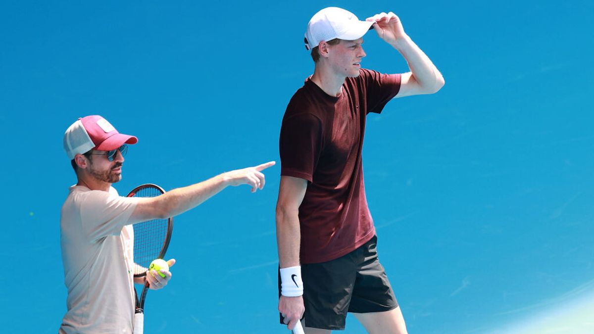 Tennis, primo allenamento per Sinner a Melbourne con Hewitt jr