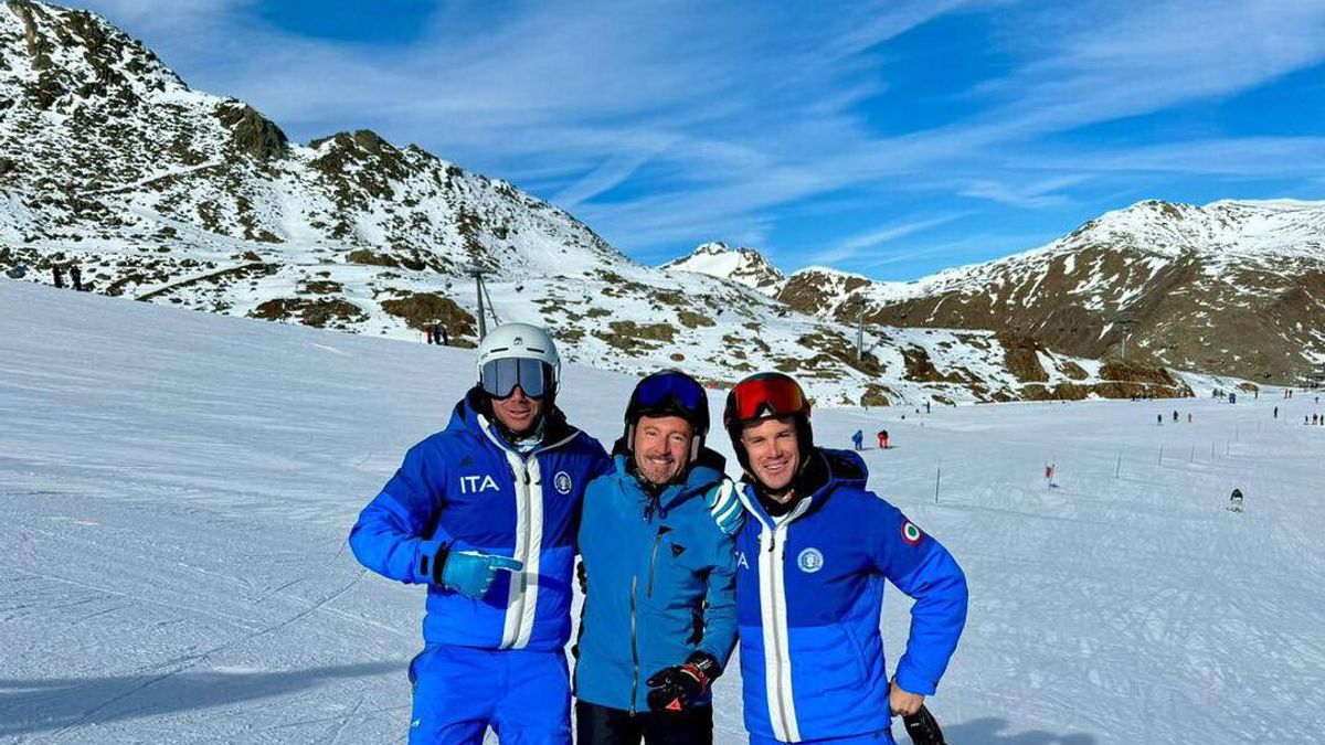 La nuova vita di Max Biaggi sulla pista... di neve: diventato assistente maestro di sci