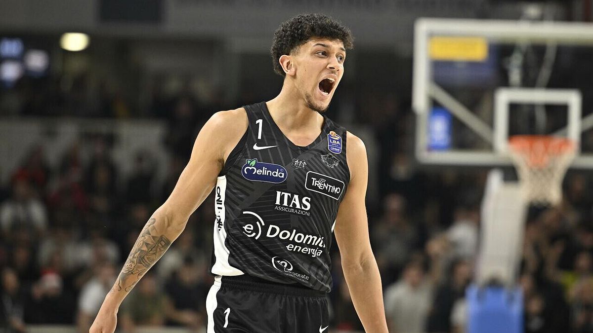 Quinn Ellis, il futuro di Trento gi qui: doppia doppia da 13 assist