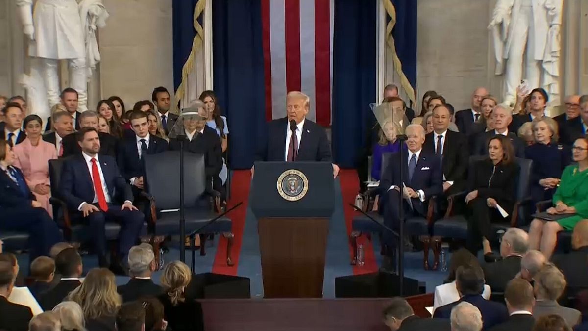 Trump, l'Inauguration Day in 60 secondi