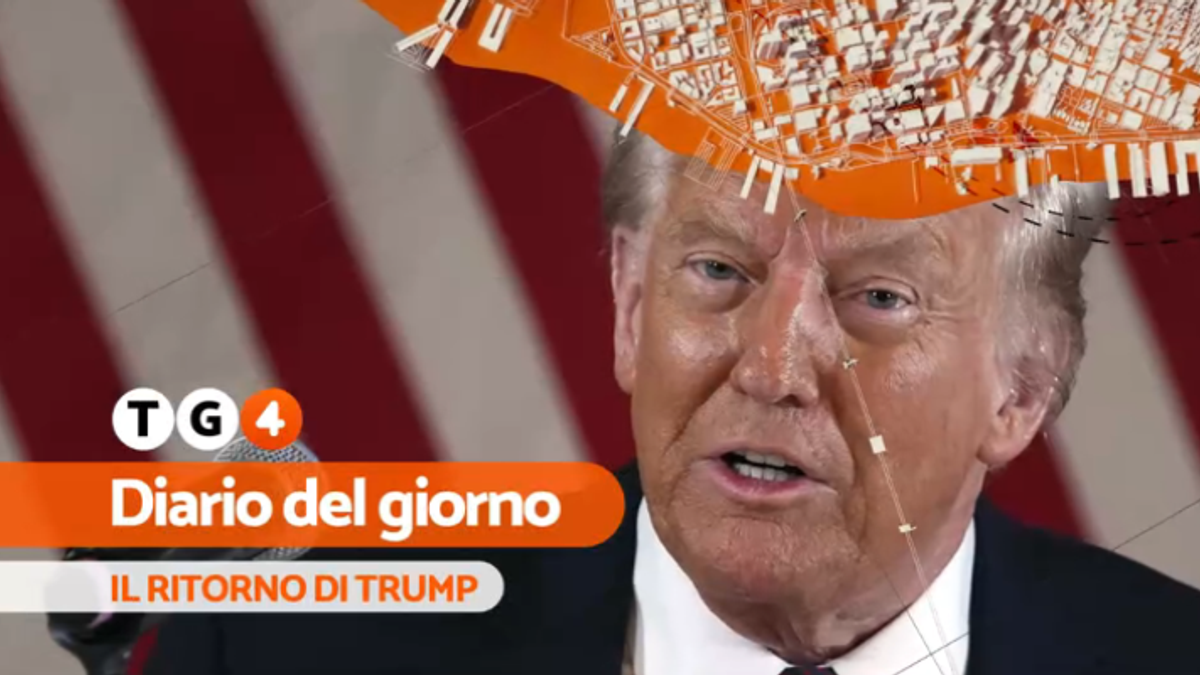 Grande attenzione per lo speciale Tg4 "Diario del giorno - Il ritorno di Trump"