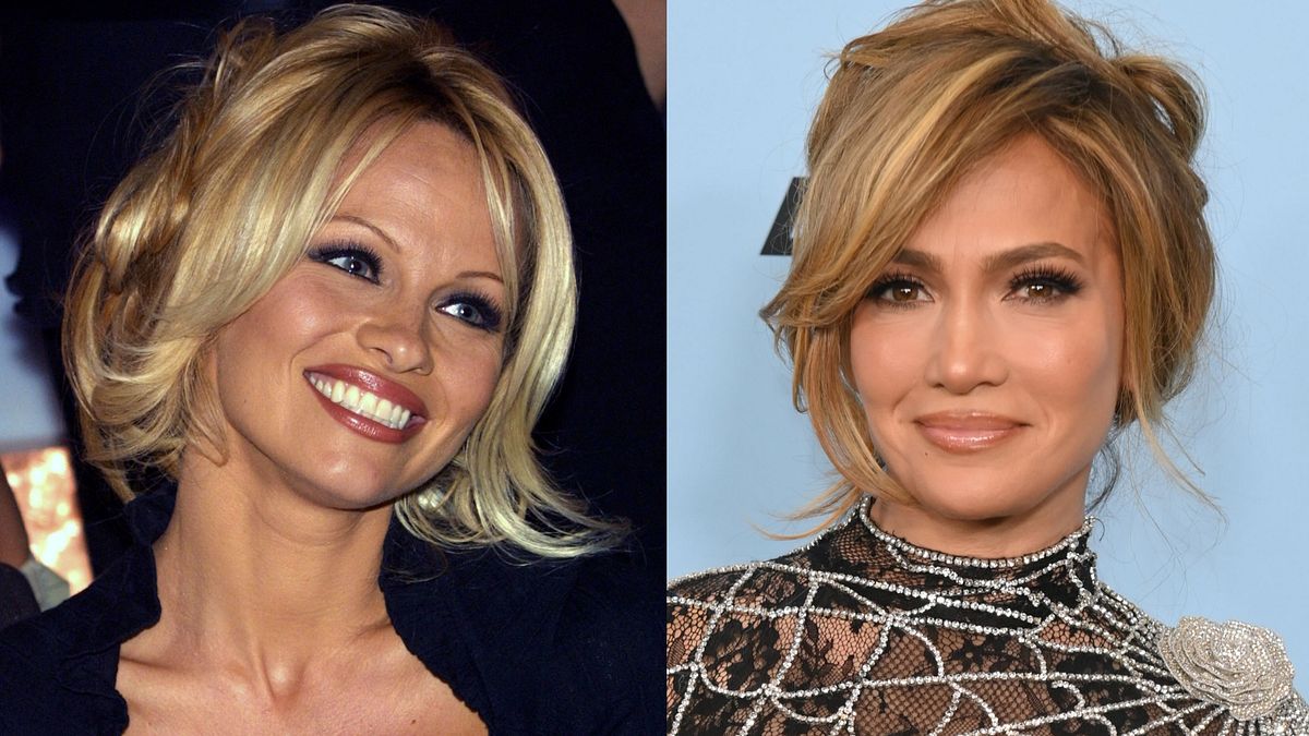 Jennifer Lopez e il Pam Updo: l'hair look omaggia Pamela Anderson