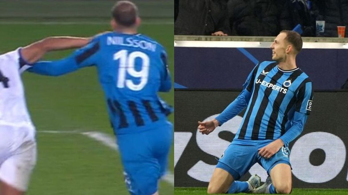 Bruges, Nilsson: "Rigore netto, Isak mi ha colpito in faccia"