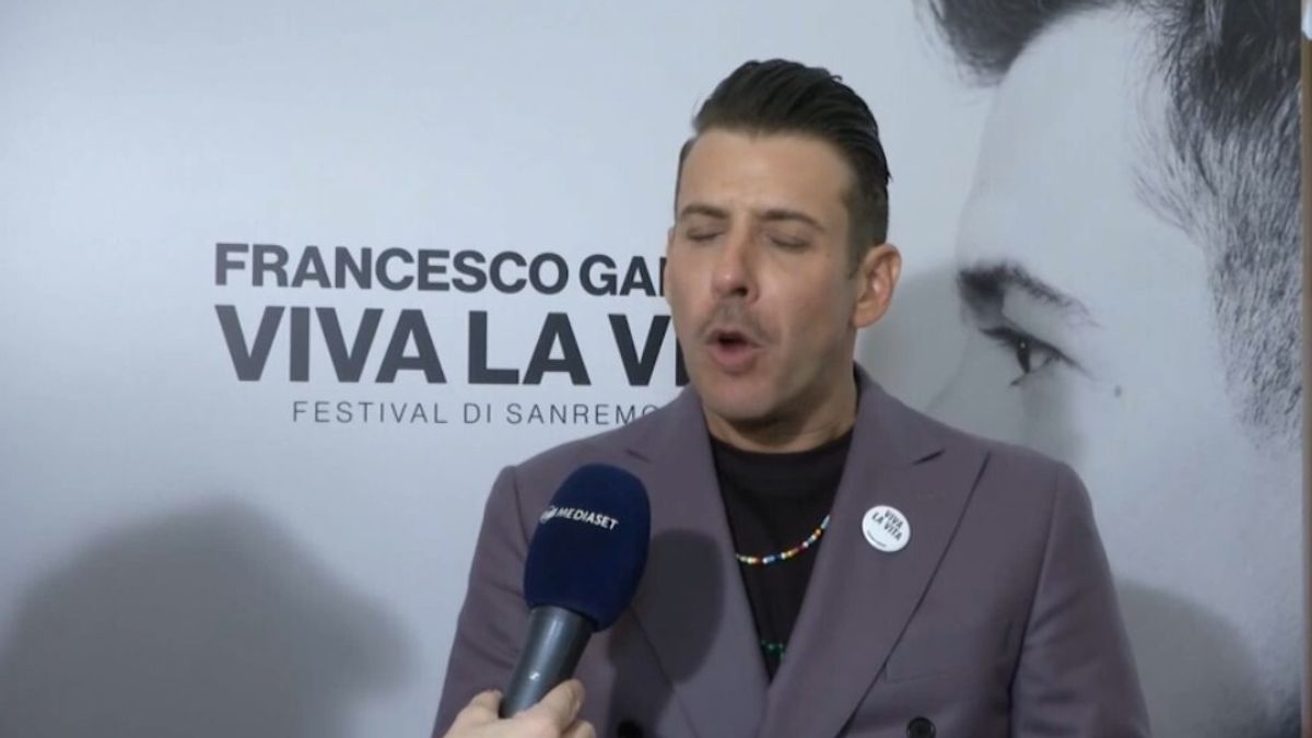 Gabbani, filosofo in musica: "Canto l'armonia"