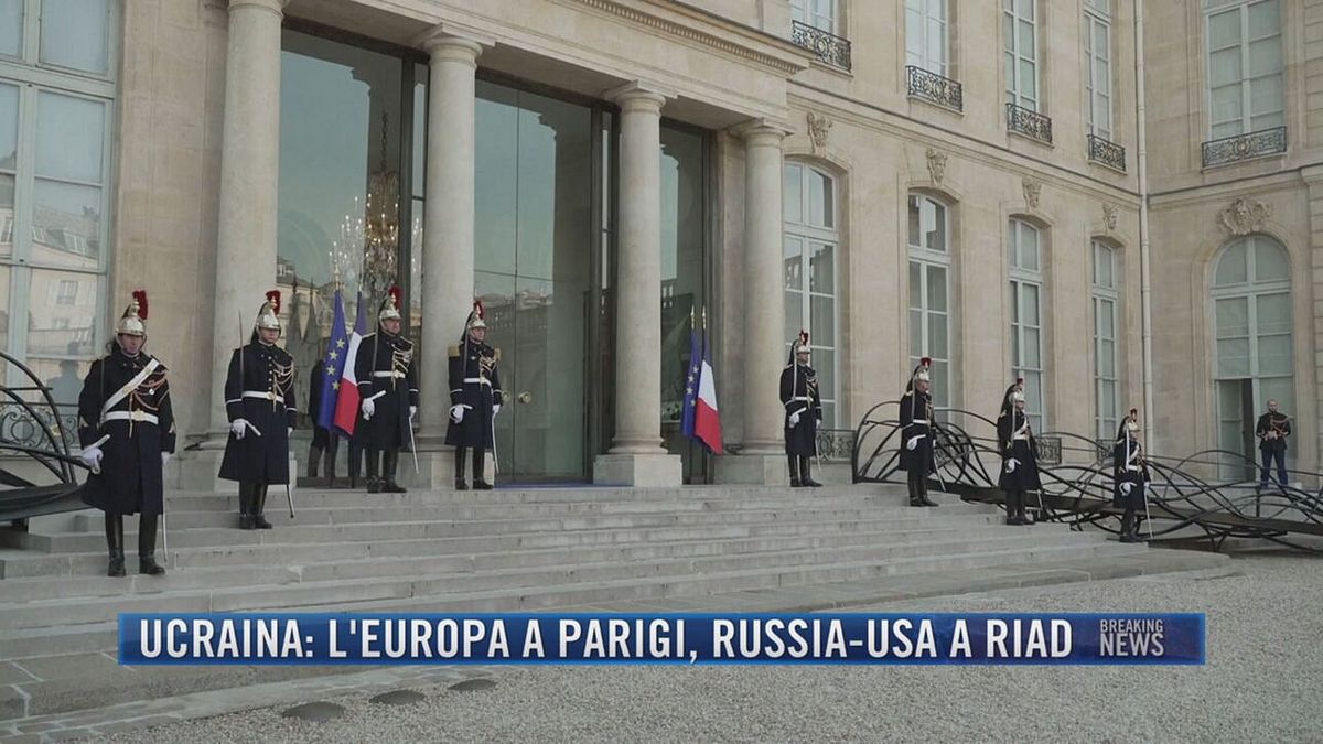 Breaking News delle 21.30 | Ucraina: l'Europa a Parigi, Russia-Usa a ...
