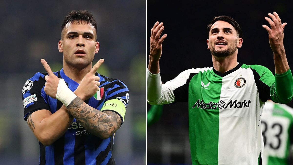 Champions League, tutte le statistiche verso Inter-Feyenoord