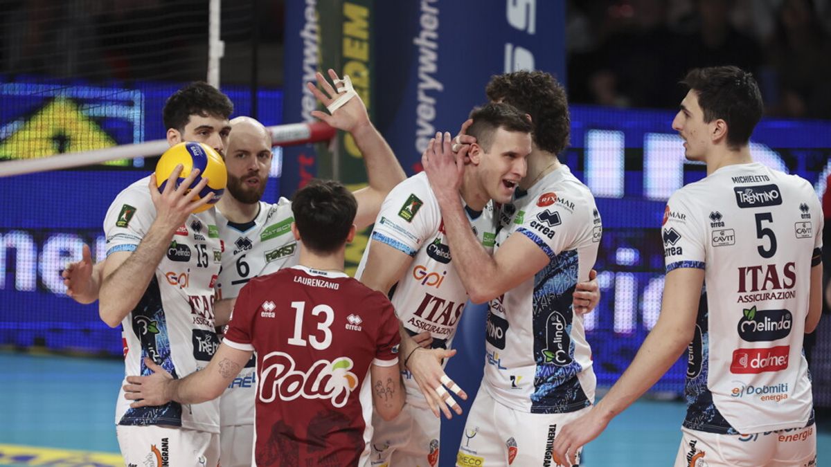 Volley, Superlega: Trento chiude prima nella regular season, Monza si salva