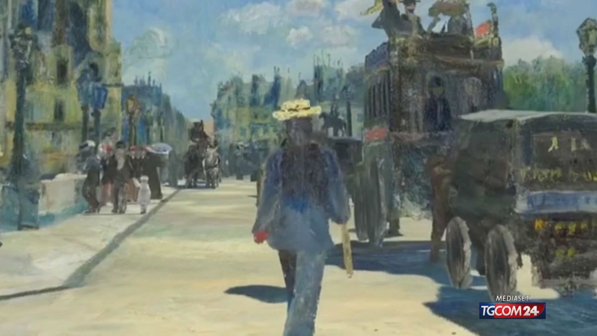 I quadri di Van Gogh e Renoir prendono vita, le incredibili animazioni ...