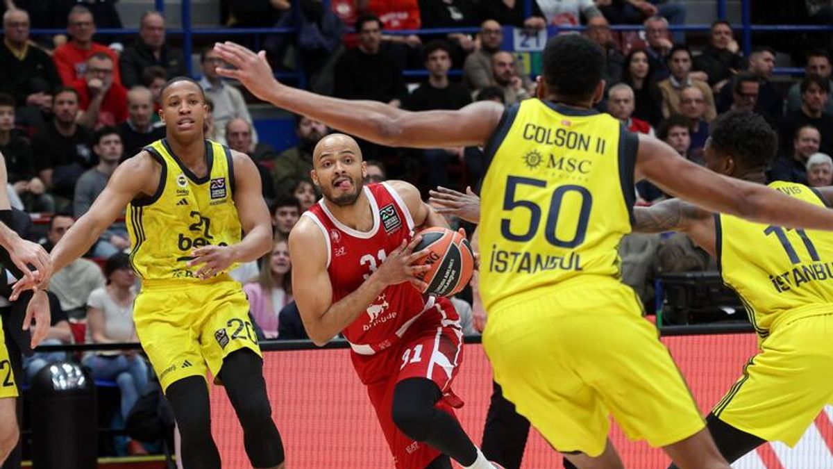 Eurolega: il Fenerbahce domina al Forum, Milano ko 76-100