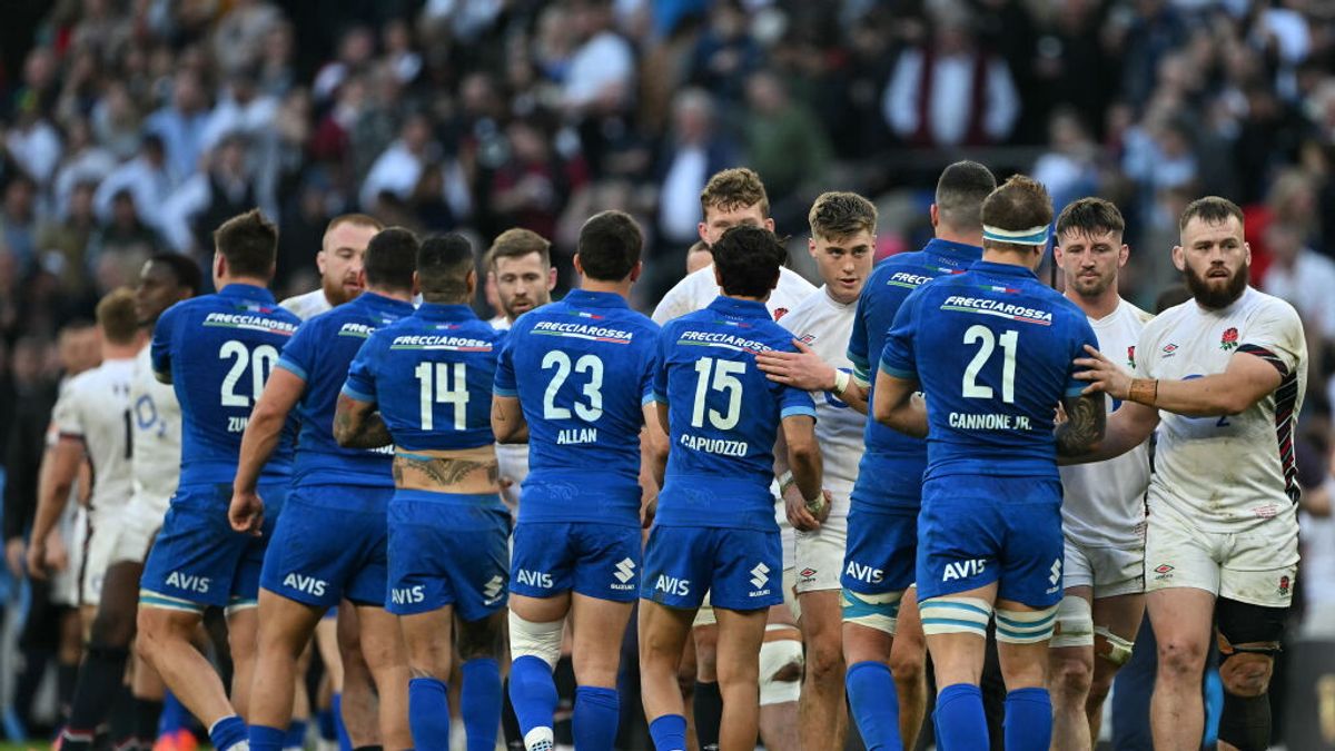 Rugby, Sei Nazioni 2025: le foto di Inghilterra-Italia